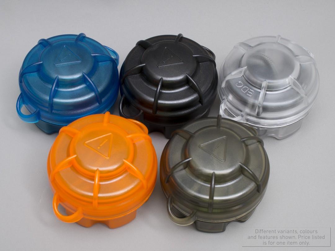 Protective Round Container (S, 46_31mm) [Bin, Waterproof, Crush Proof ...