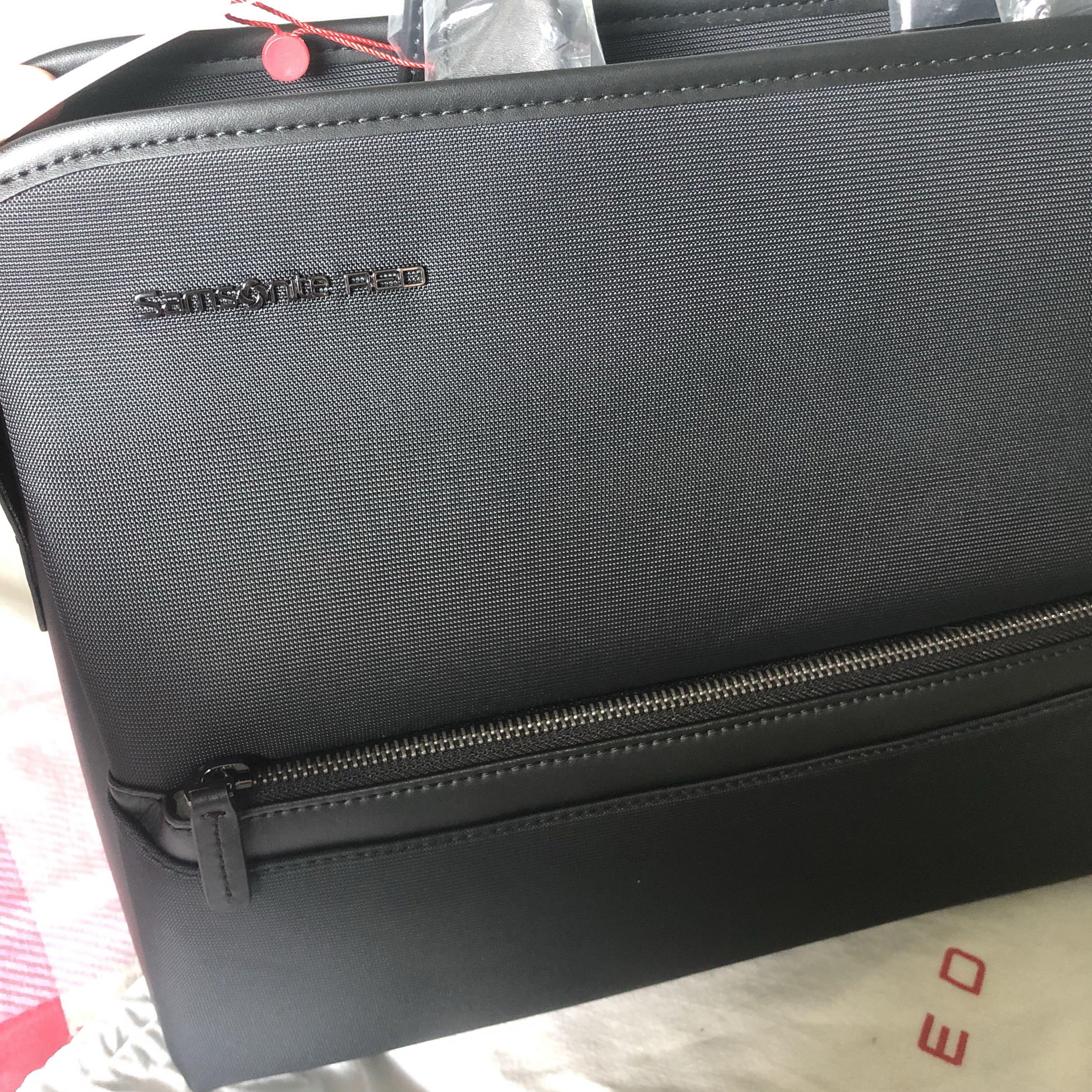 Samsonite Red Merik Briefcase, Men's Fashion, Bags, Briefcases on Carousell