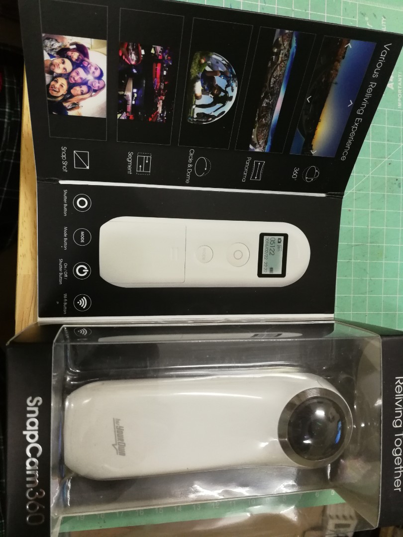 SnapCam360, 攝影器材, 攝錄機 - Carousell