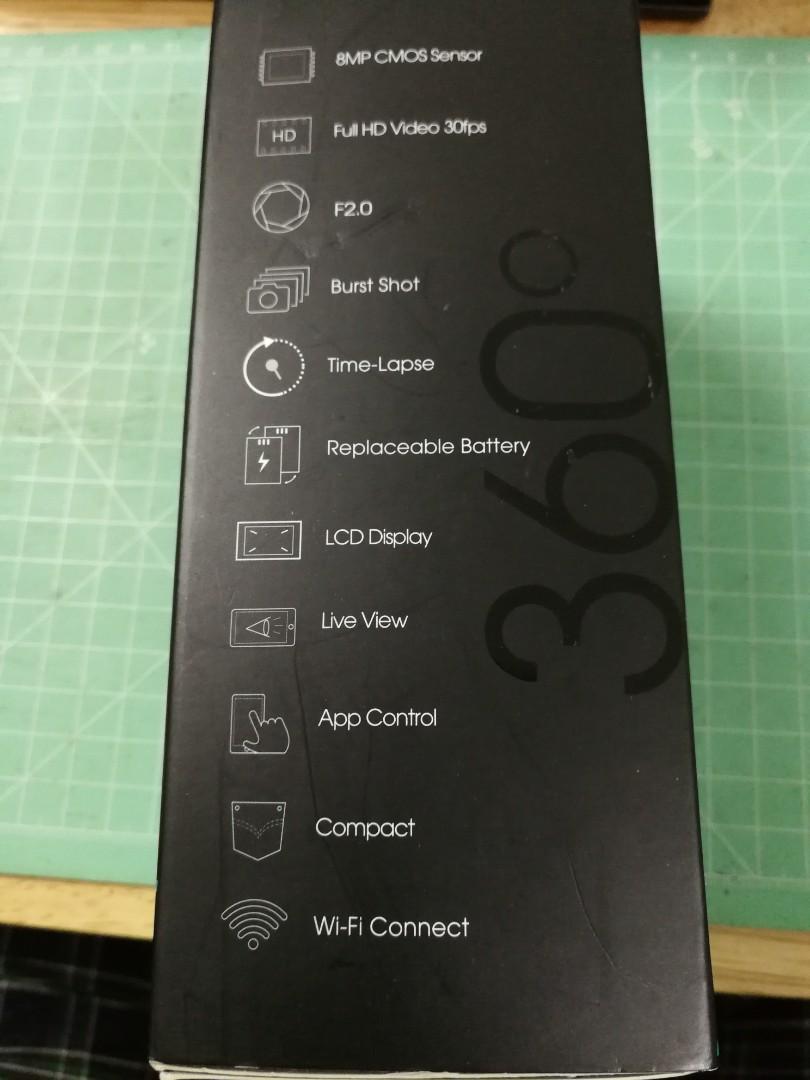 SnapCam360, 攝影器材, 攝錄機 - Carousell
