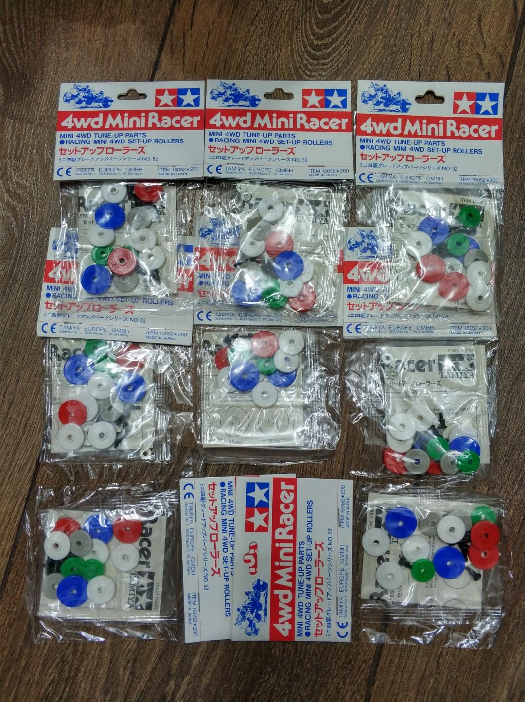 Tamiya Mini 4wd #15052 Coloured Rollers Set, Hobbies & Toys, Toys ...