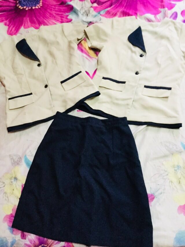 Uniform / Accountancy uniform (bundle), Women's Fashion, Dresses & Sets ...