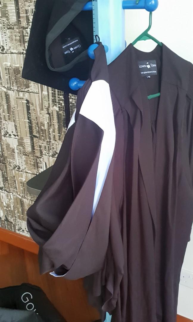 UQ Graduation Gown (Original), Women's Fashion, New Undergarments ...