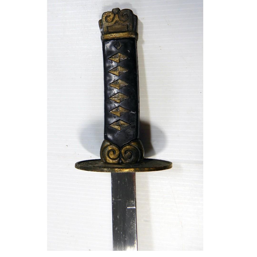 Vintage Chinese small kungfu wushu sword retired circa 1920 to 1940 ...