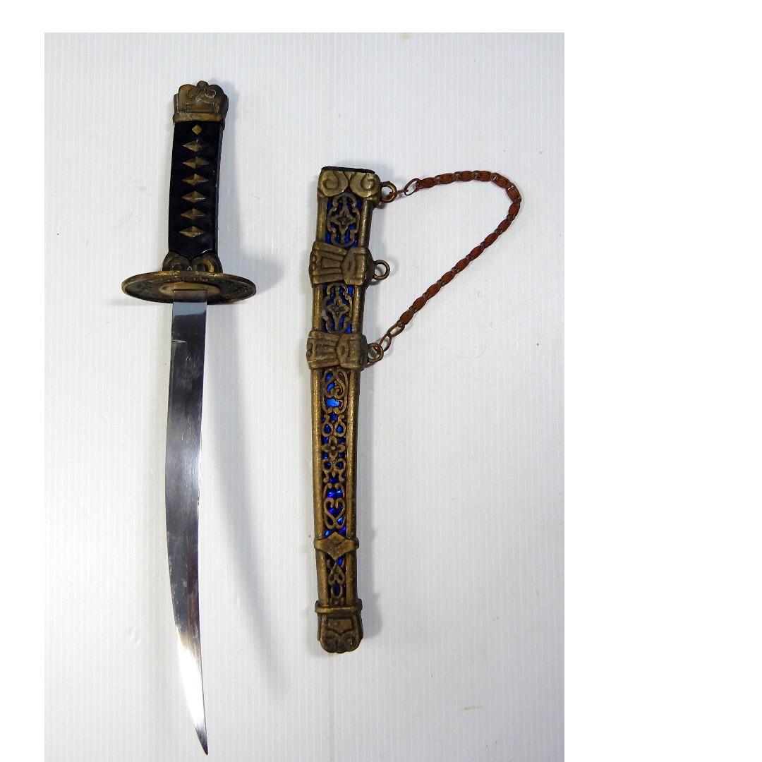 Vintage Chinese small kungfu wushu sword retired circa 1920 to 1940 ...