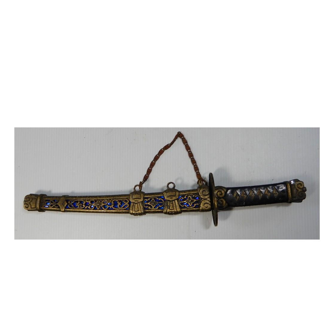 Vintage Chinese small kungfu wushu sword retired circa 1920 to 1940 ...