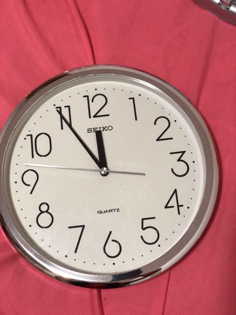 Wall Clock #seiko #quartz, TV & Home Appliances, TV & Entertainment ...