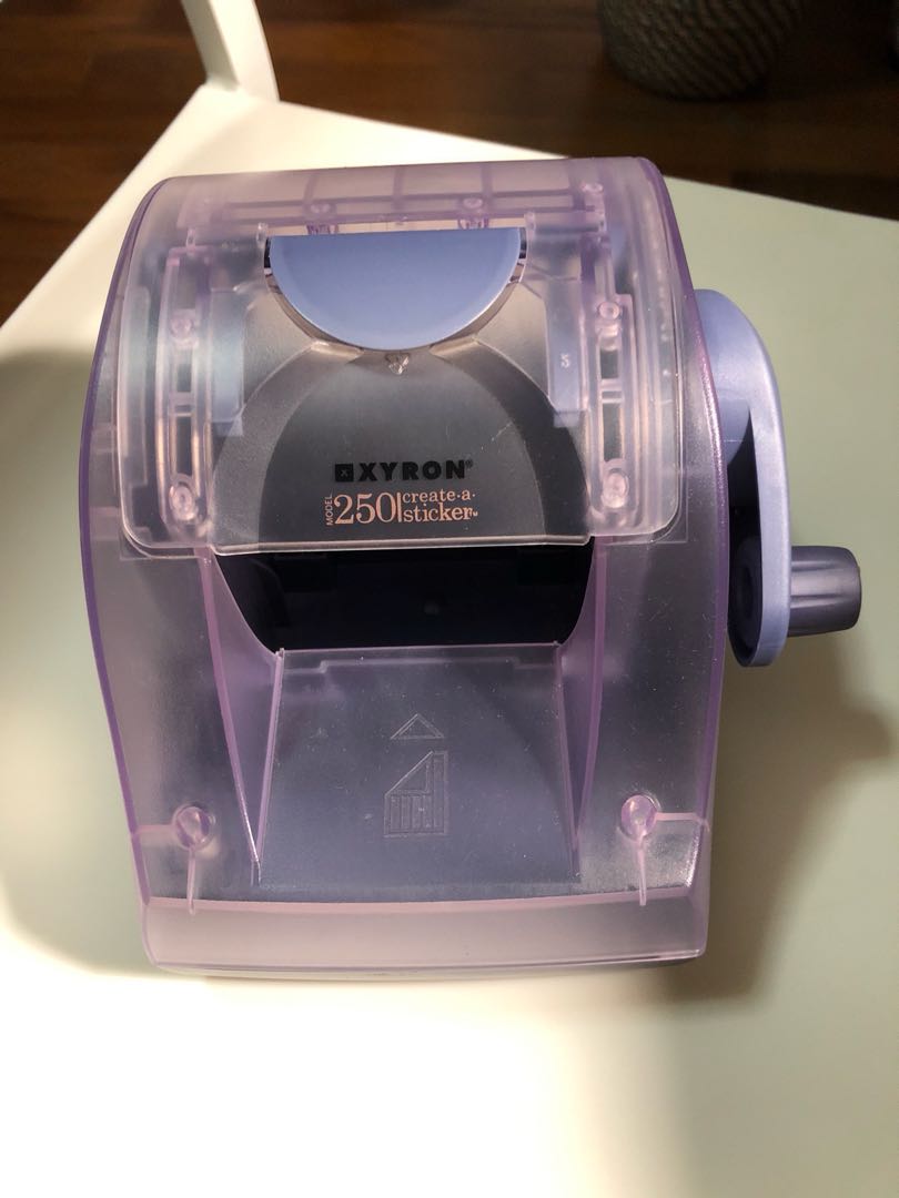 Xyron 250 create a sticker, Hobbies & Toys, Stationery & Craft, Craft ...