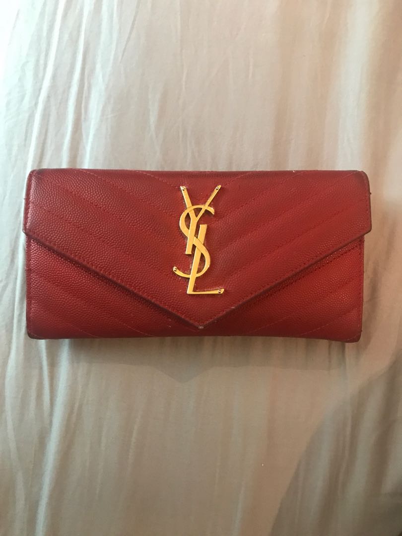 YSL Wallet, Women's Fashion, Bags & Wallets, Tote Bags on Carousell