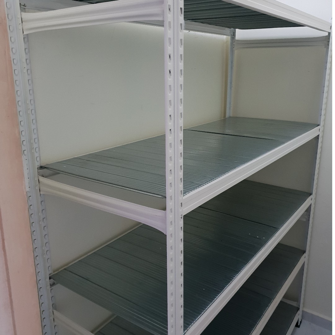 5 tier aluminium storage rack, Furniture & Home Living, Home ...