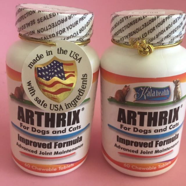 Arthrix Chewable Tablets, Pet Supplies, Pet Food on Carousell