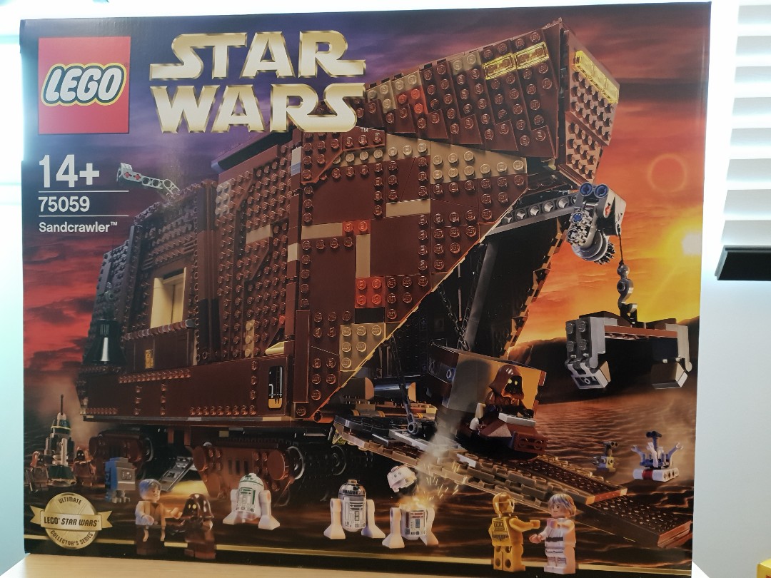 RETIRED MINT 75059 LEGO Starwars Sandcrawler - Ultimate Collectors ...