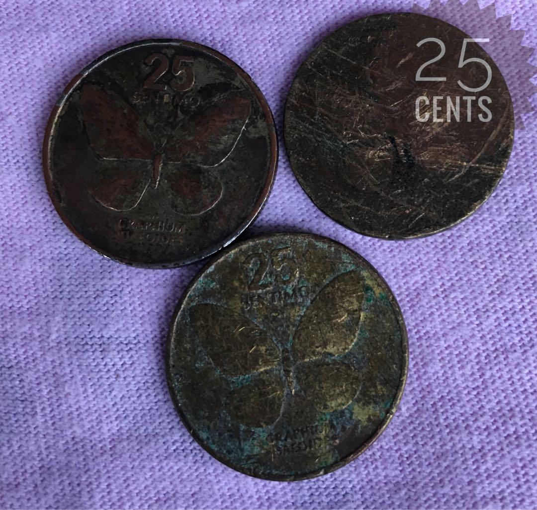 butterfly 25 cents, Hobbies & Toys, Memorabilia & Collectibles ...