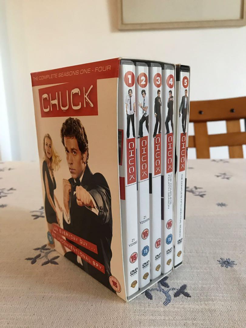 Chuck (Complete Series DVD boxset), all 5 seasons, Hobbies & Toys ...