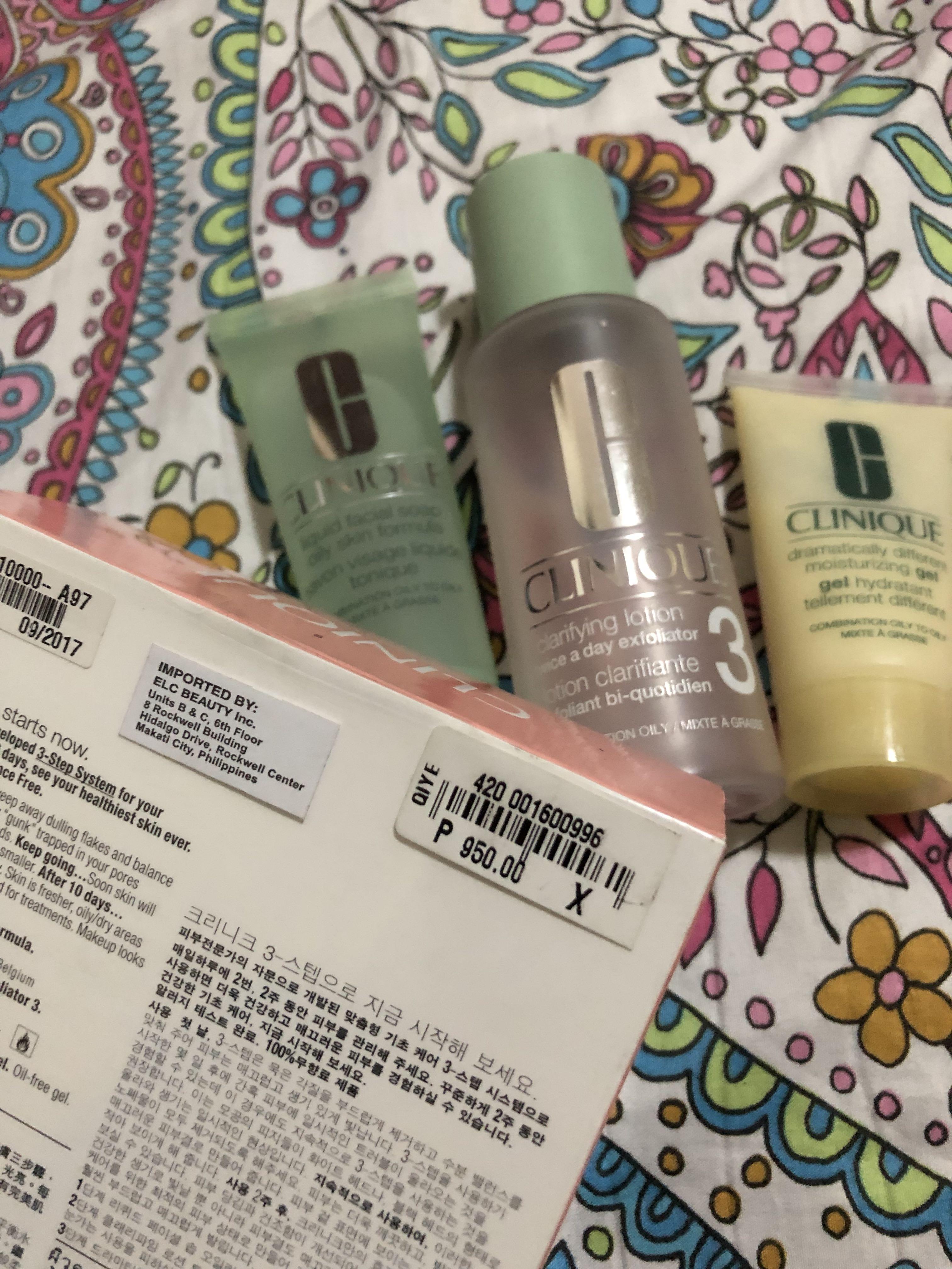 Clinique Face Set, Beauty & Personal Care, Face, Face Care on Carousell