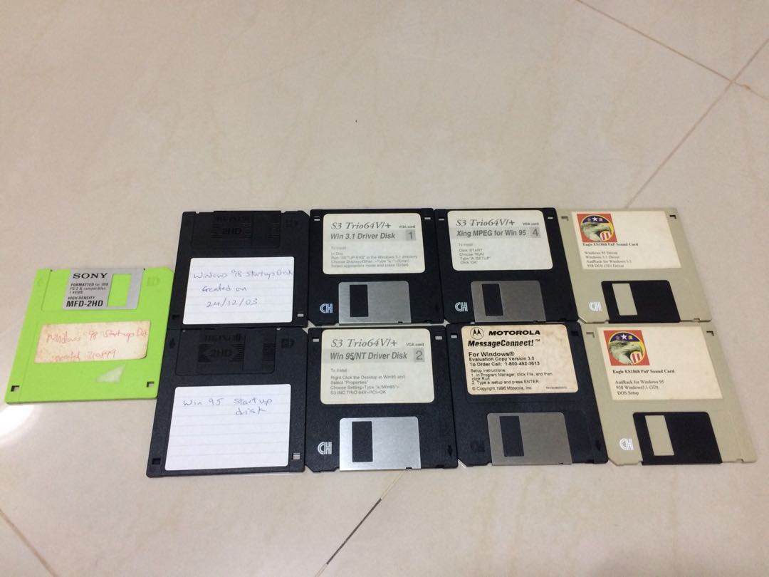 Floppy Disks (c/w casings), Computers & Tech, Parts & Accessories, Hard Disks & Thumbdrives on ...