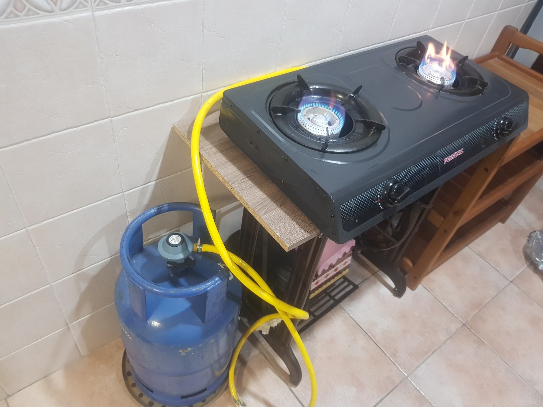 gas bottle and cooker stove complete set, TV & Home Appliances, Kitchen ...