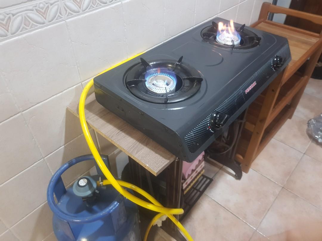 gas bottle and cooker stove complete set, TV & Home Appliances, Kitchen ...