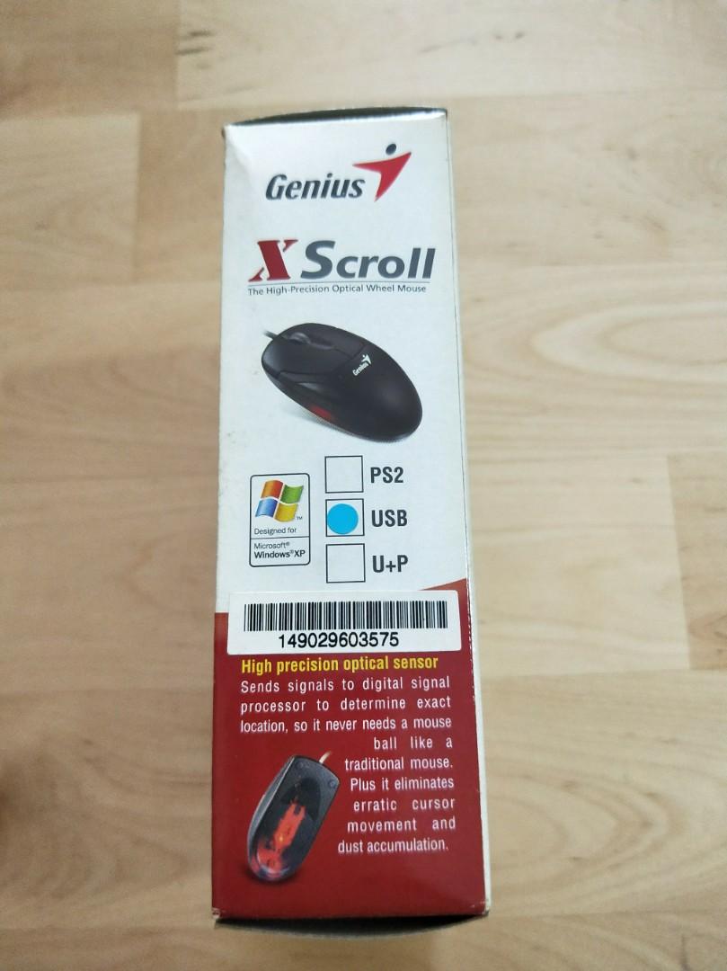 Genius Xscroll USB Mouse, Computers & Tech, Parts & Accessories, Mouse ...