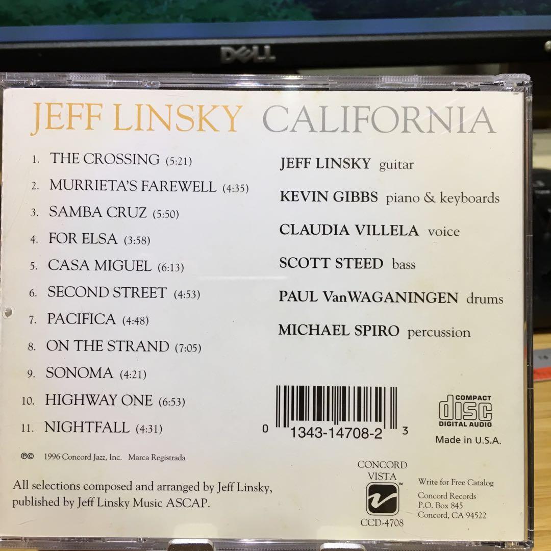 Jeff Linsky - California (CD), Hobbies & Toys, Music & Media, CDs ...