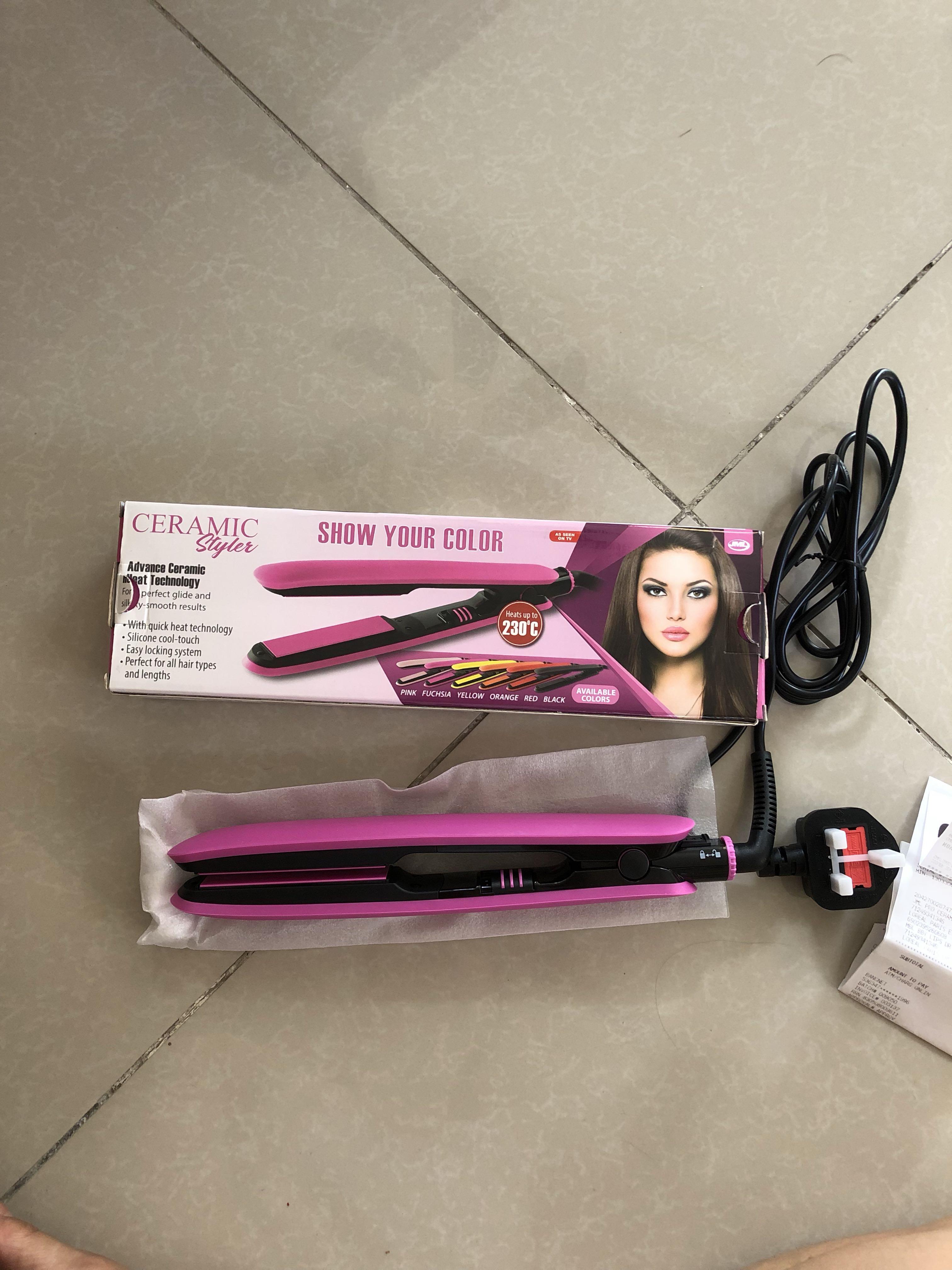 JML Ceramic Styler, Beauty & Personal Care, Hair on Carousell