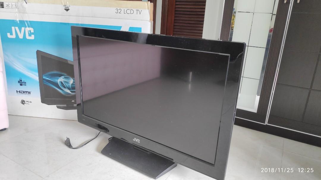 JVC LCD TV 32 Inch, TV & Home Appliances, TV & Entertainment, TV on ...