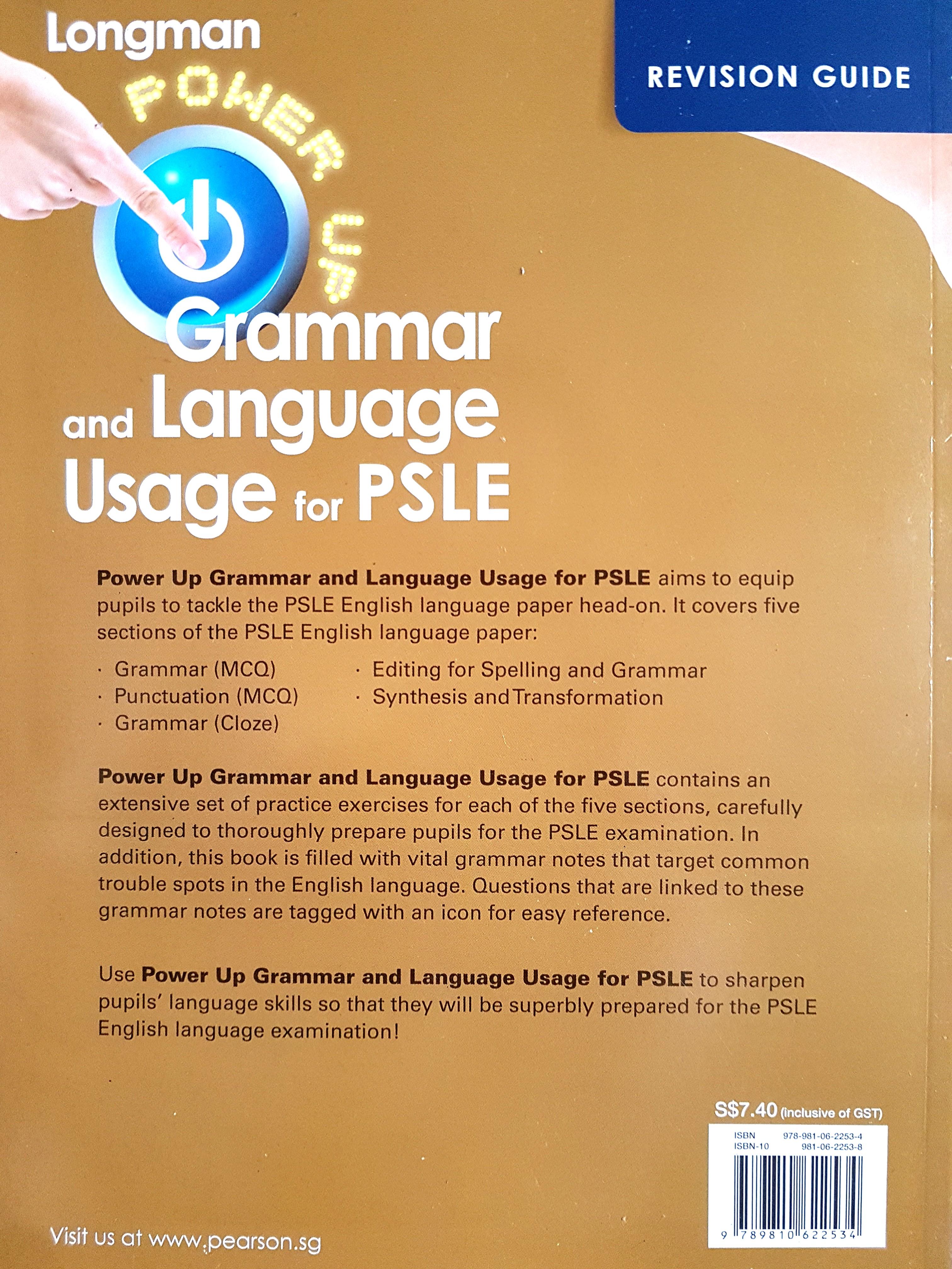 Longman Power Up Grammar and Language Usage for PSLE, Hobbies & Toys ...