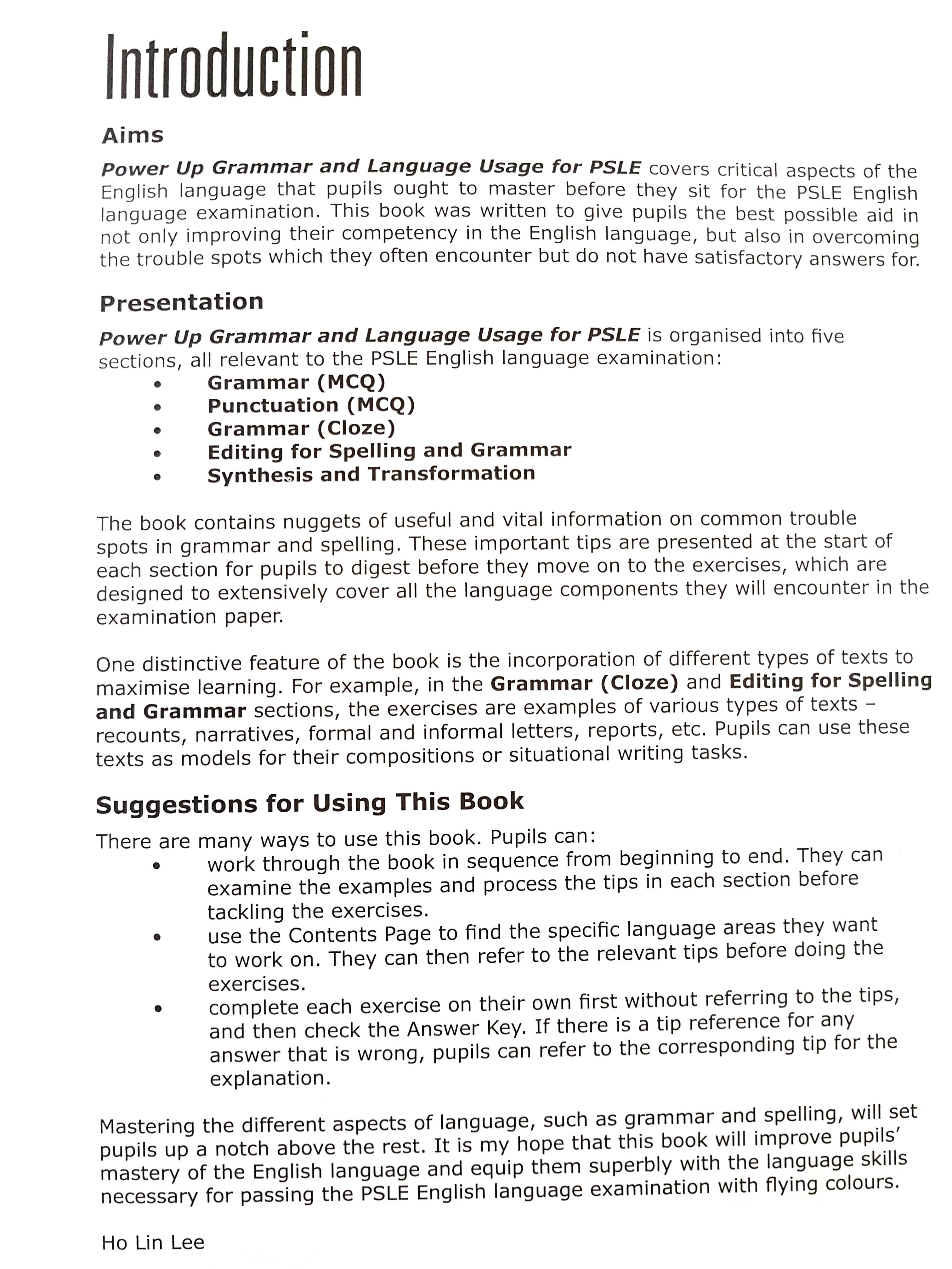 Longman Power Up Grammar and Language Usage for PSLE, Hobbies & Toys ...