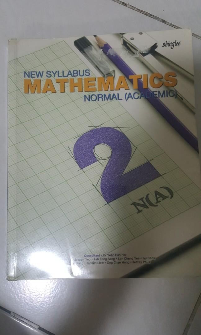 Mathematics Normal (Academic) for Sec 2, Hobbies & Toys, Books ...
