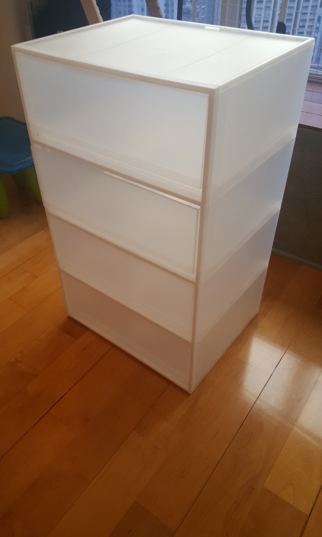 Muji drawer, 傢俬＆家居, 傢俬, 書櫃、櫃子及架 - Carousell