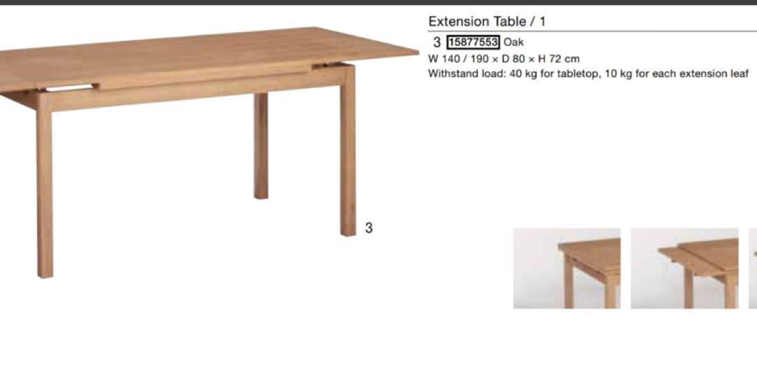 Muji table, Furniture & Home Living, Furniture, Tables & Sets on Carousell