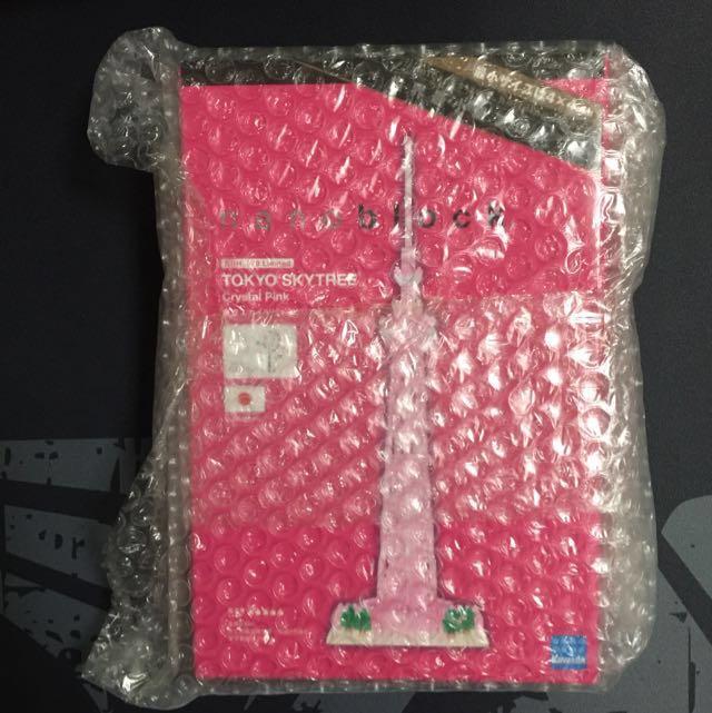 Nanoblock Tokyo Skytree Crystal Pink (Limited Edition), Hobbies & Toys, Toys & Games on Carousell