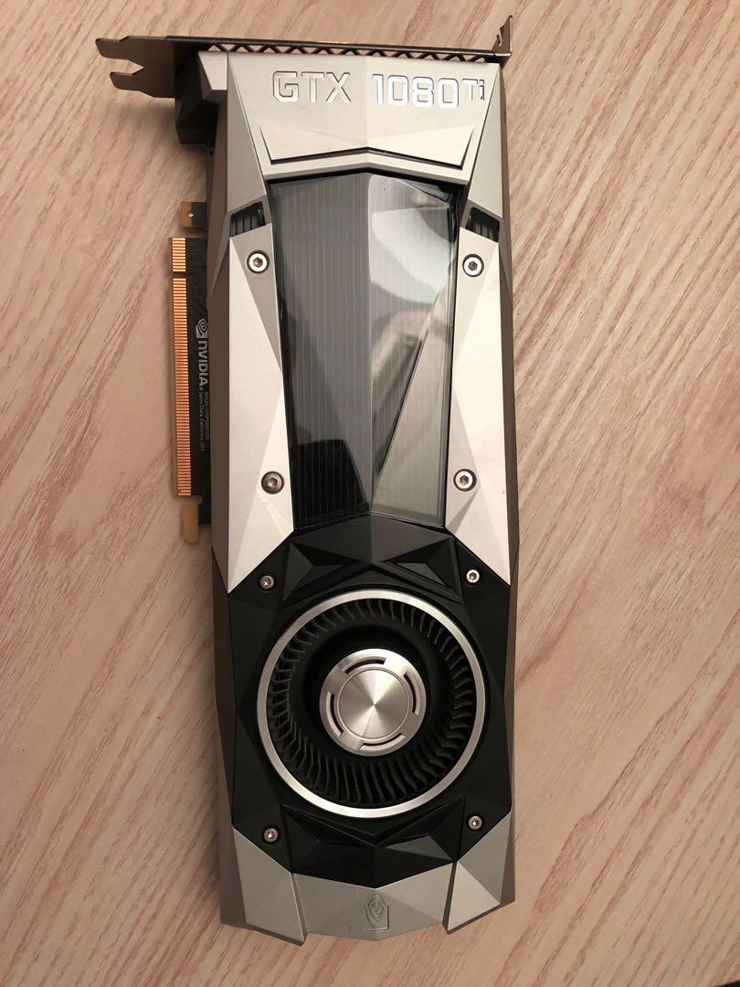 Nvidia GTX 1080 Ti Founders Edition, Computers & Tech, Parts ...