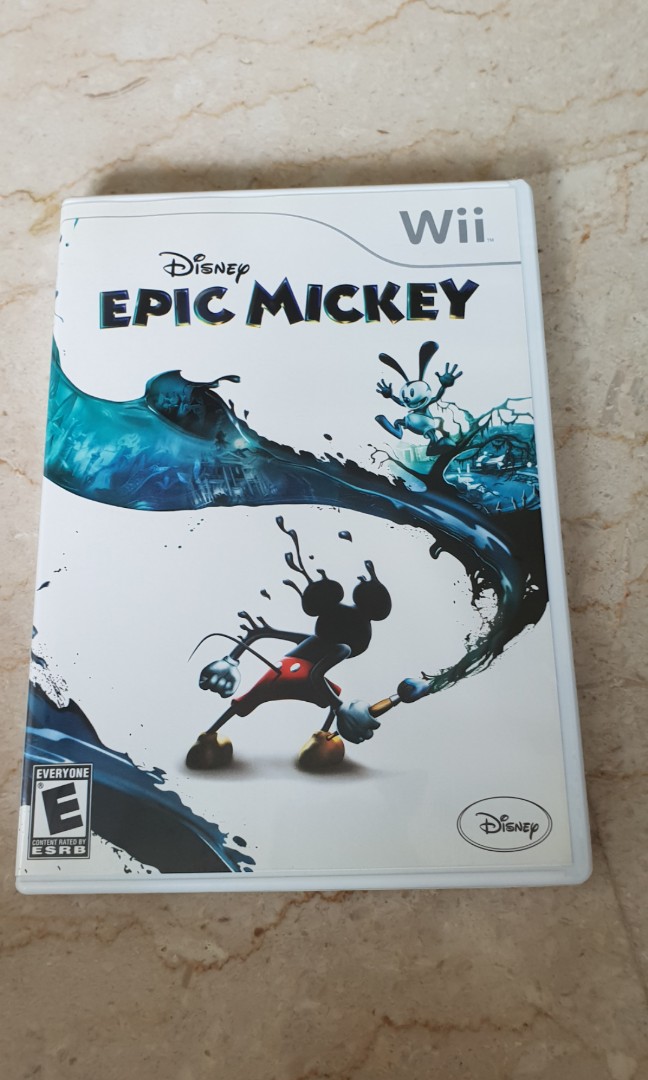 Original Wii Game - Epic Mickey, Video Gaming, Video Games, Nintendo on ...