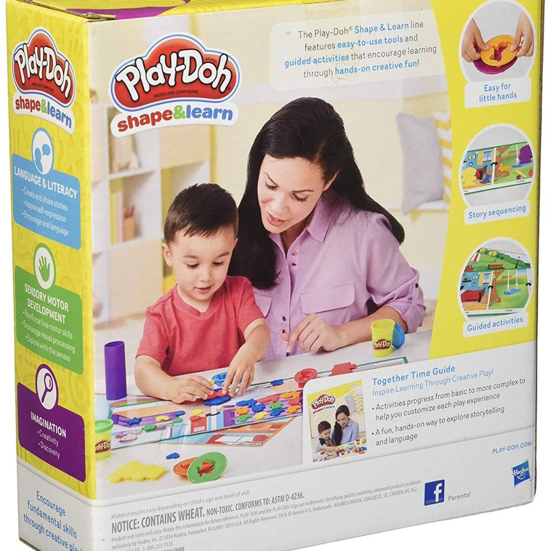 Playdoh Shape and Learn a Story, Hobbies & Toys, Toys & Games on Carousell