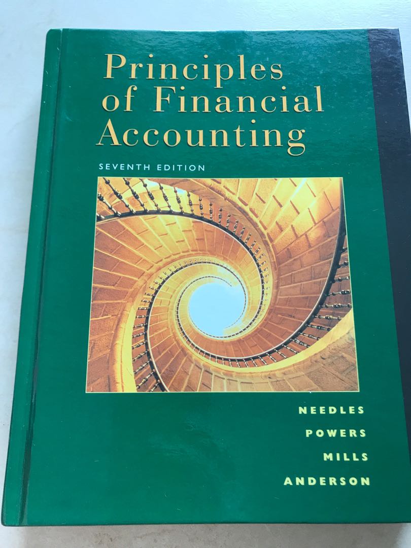 Principles of Financial Accounting, Books & Stationery, Textbooks ...