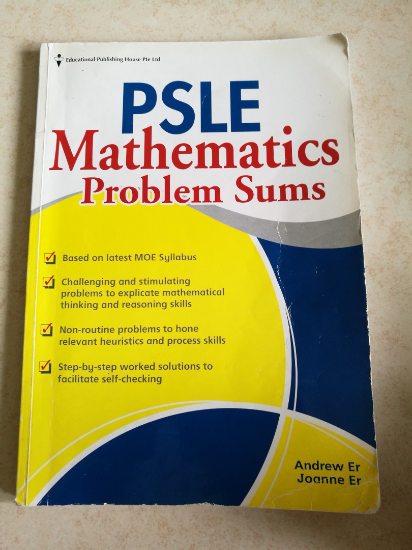 Psle math problem sums, Hobbies & Toys, Books & Magazines, Assessment ...