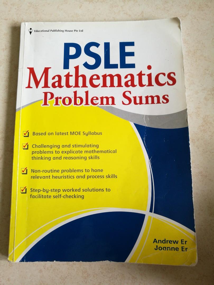 Psle math problem sums, Hobbies & Toys, Books & Magazines, Assessment ...