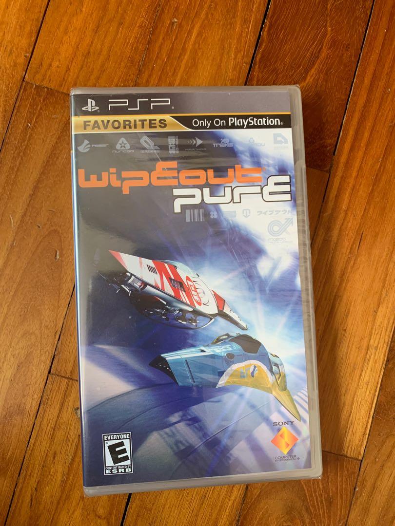 PSP Wipeout Pure, Video Gaming, Video Game Consoles, PlayStation on ...