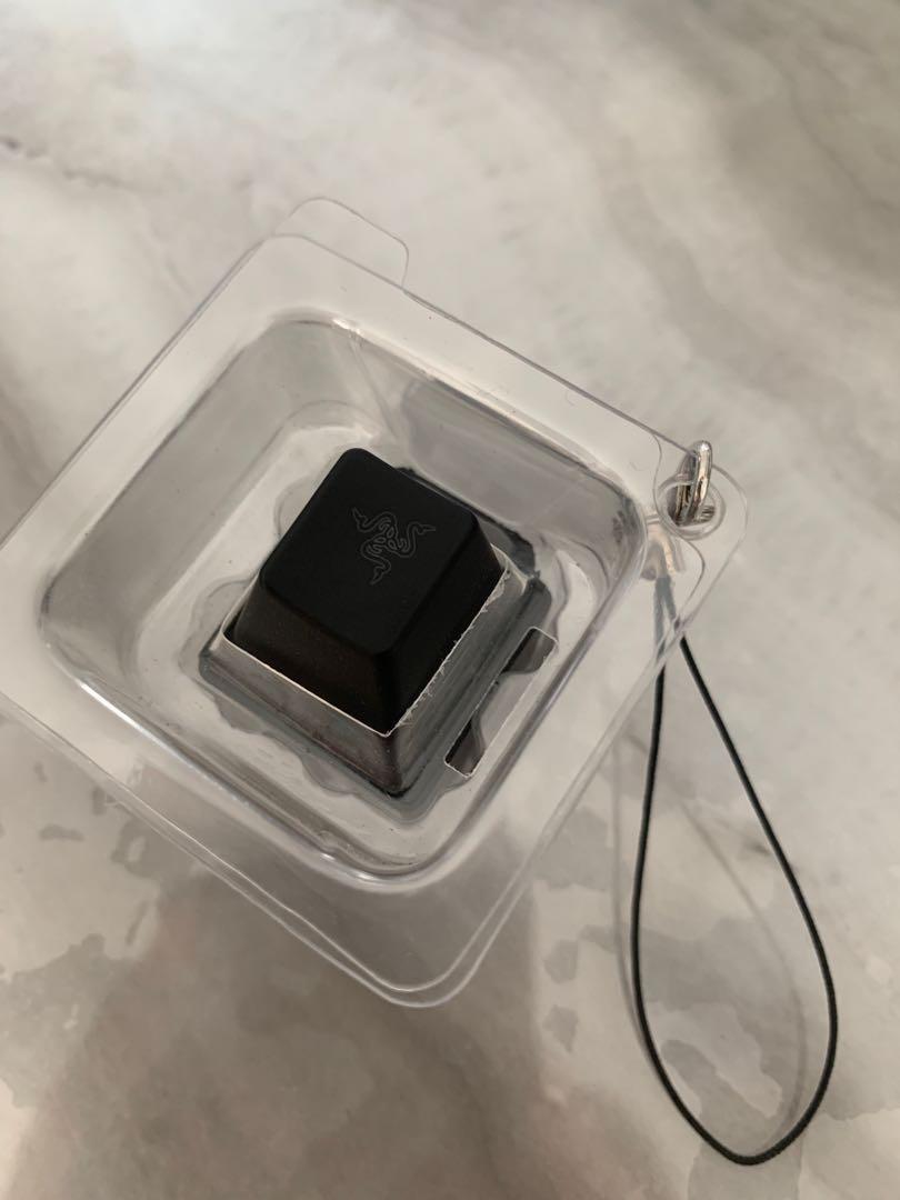 Razer Chroma Backlit Keycap Keychain, Everything Else on Carousell