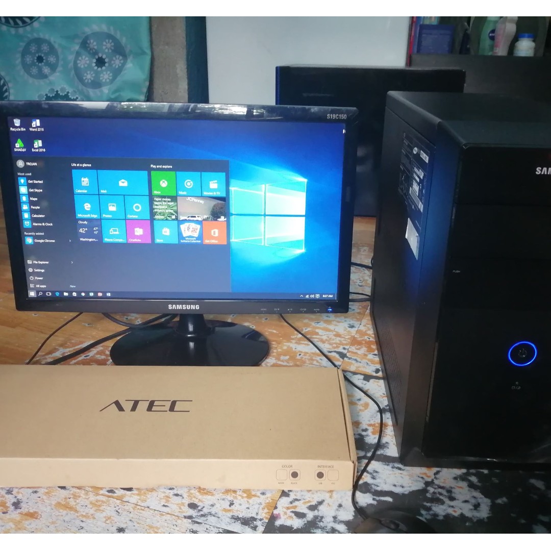 samsung core i3 4th gen system unit with led monitor, Computers & Tech ...