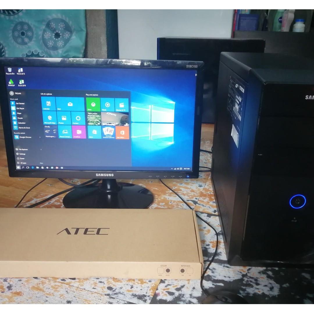 samsung core i3 4th gen system unit with led monitor, Computers & Tech ...