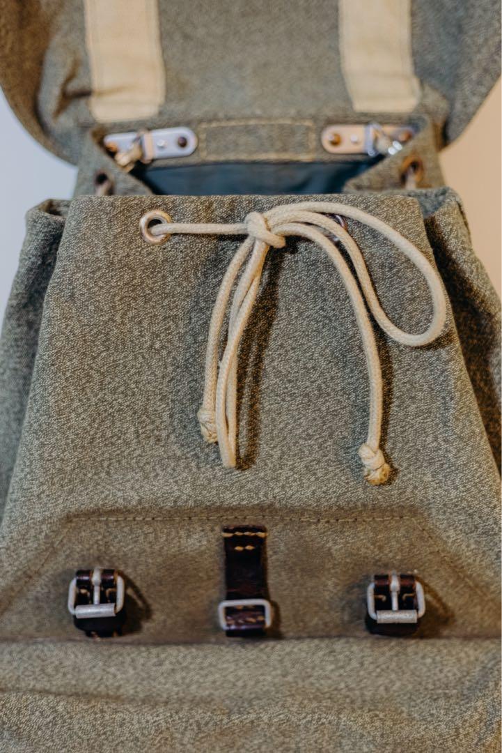 Swiss Salt & Pepper Rucksack, Men's Fashion, Bags, Backpacks on Carousell