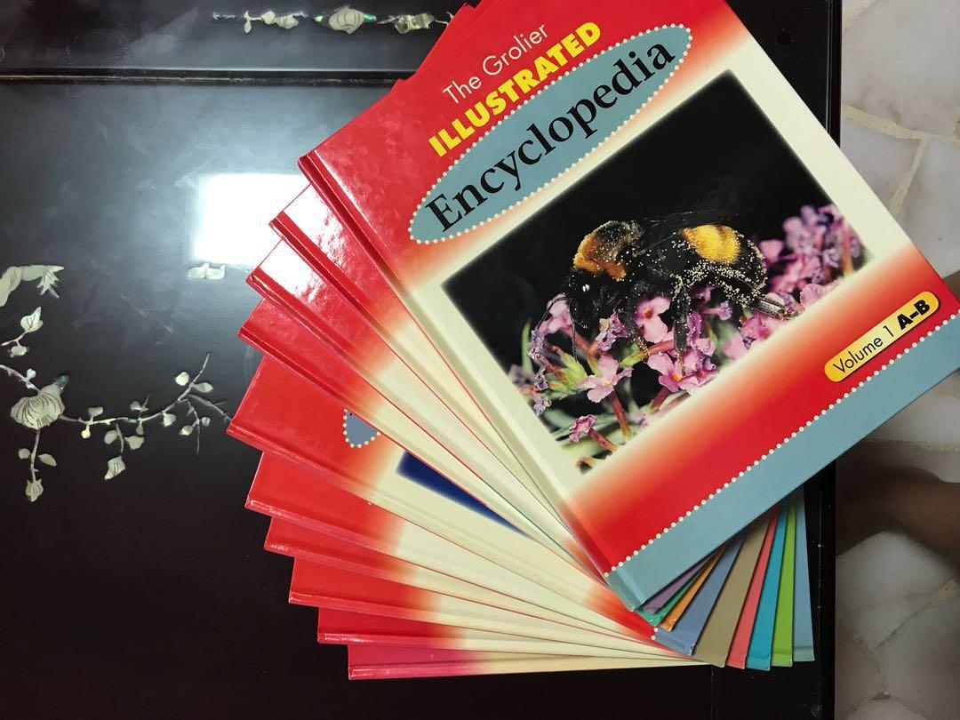 The Grolier illustrated Encyclopedia, Hobbies & Toys, Books & Magazines ...