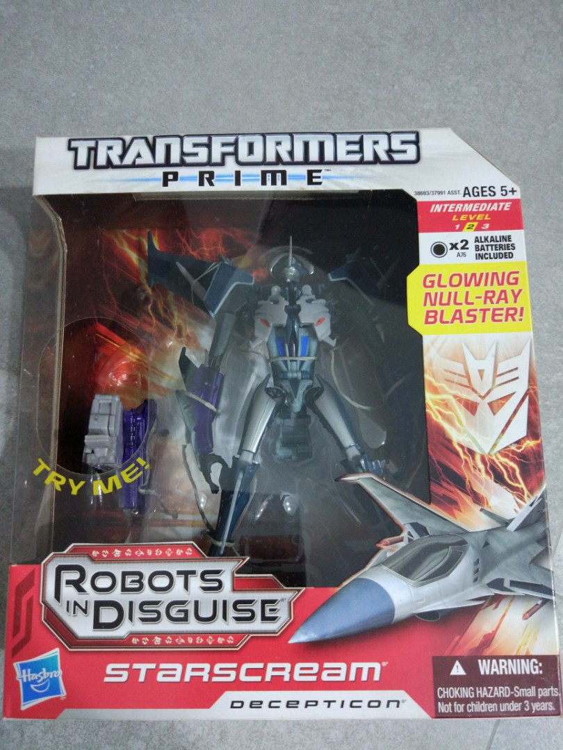 Transformers Prime Starscream, Hobbies & Toys, Toys & Games on Carousell