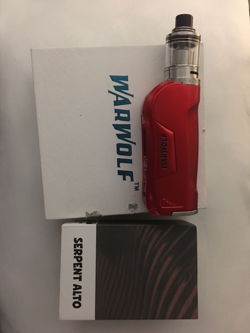 Vape Hcigar Warwolf + Serpent Alto tank, TV & Home Appliances, TV ...