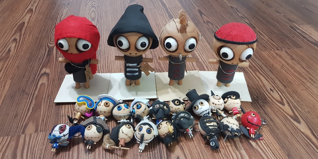 Voodoo wood doll, Hobbies & Toys, Toys & Games on Carousell