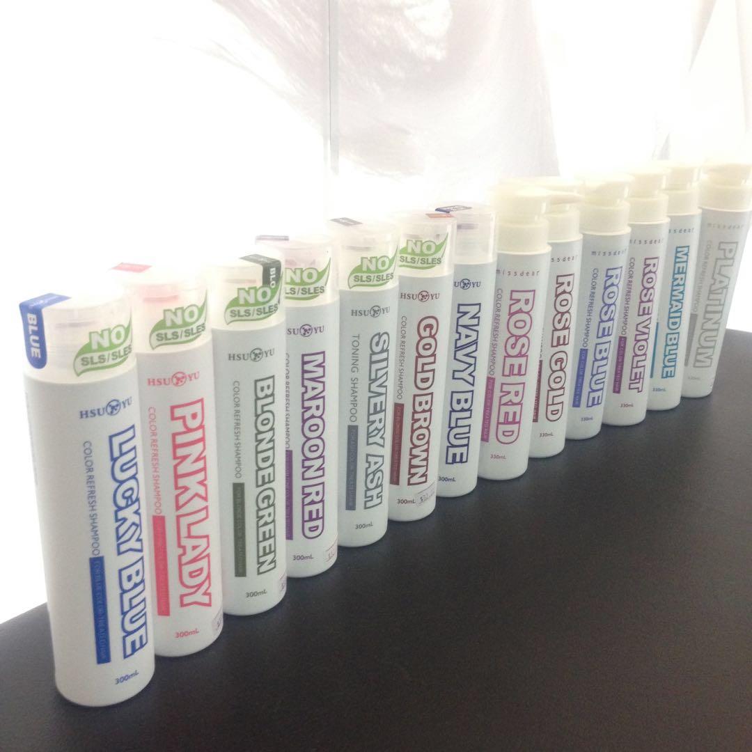 MISS DEAR COLOR REFRESH SHAMPOO (330ml) & MASK (300g), Beauty ...