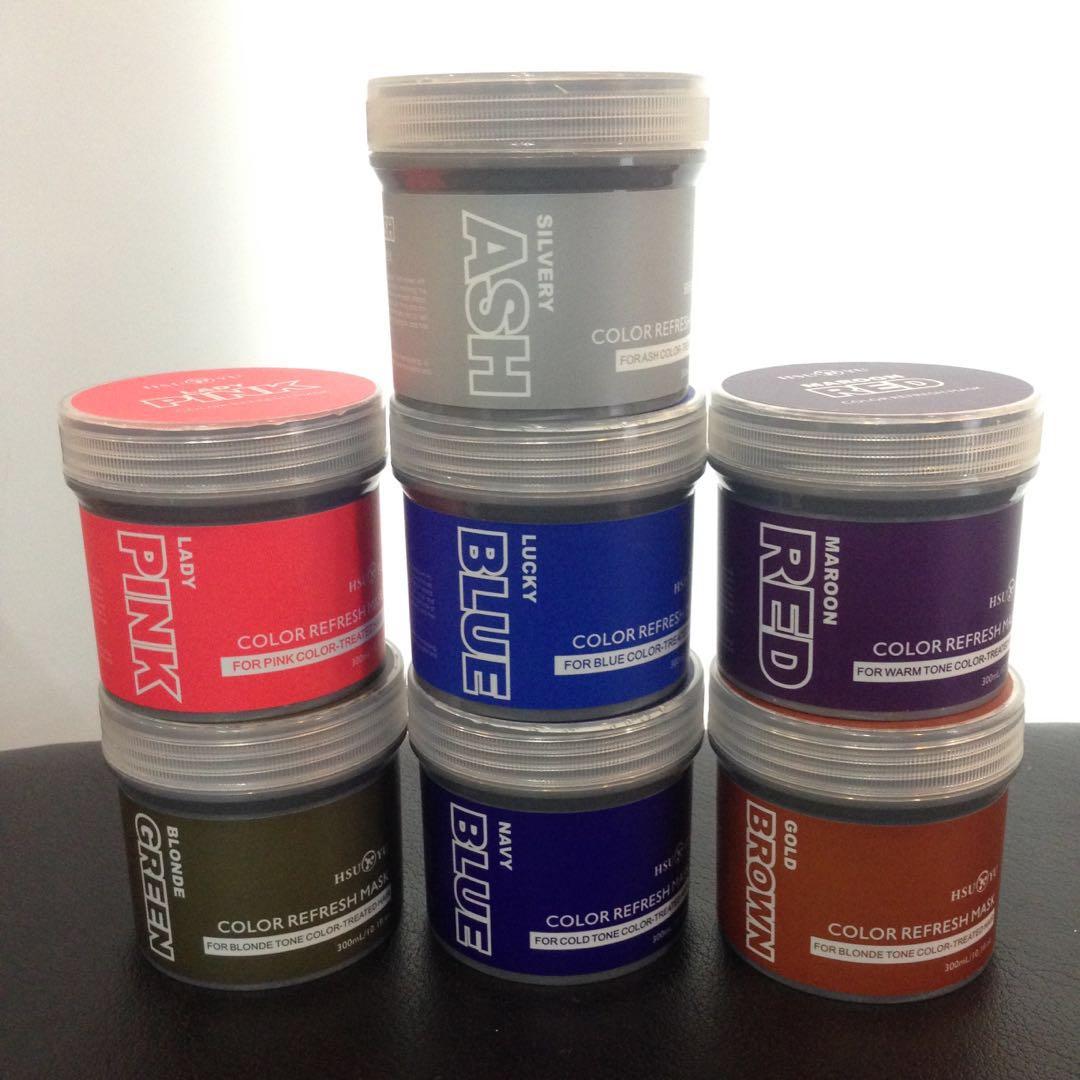 MISS DEAR COLOR REFRESH SHAMPOO (330ml) & MASK (300g), Beauty ...