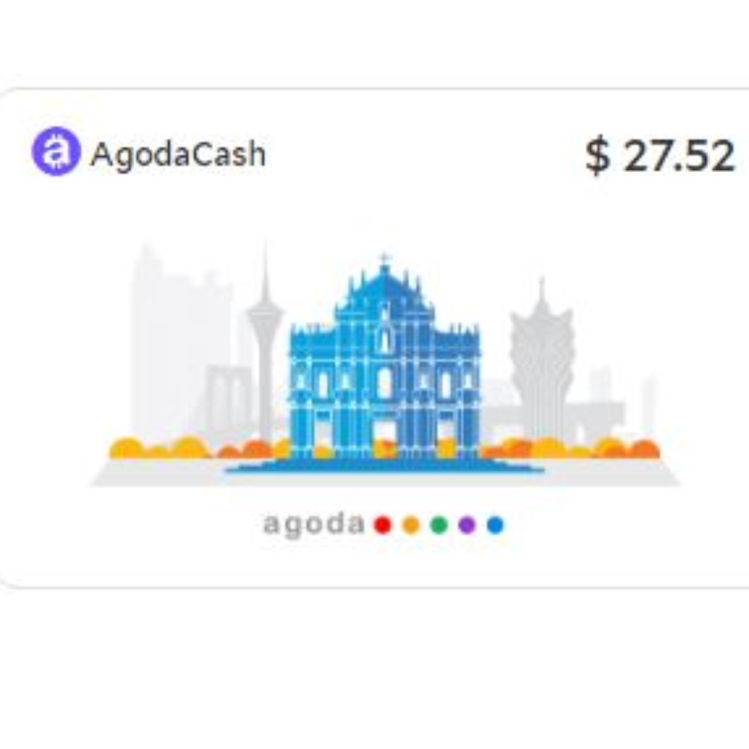 Agoda Gift Card for Sale, Tickets & Vouchers, Vouchers on Carousell